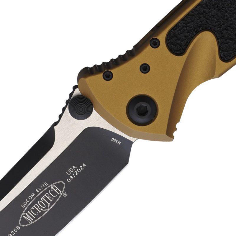 Microtech Socom Elite 160-1TA džepni nož, smeđa boja, M390 aluminij ...