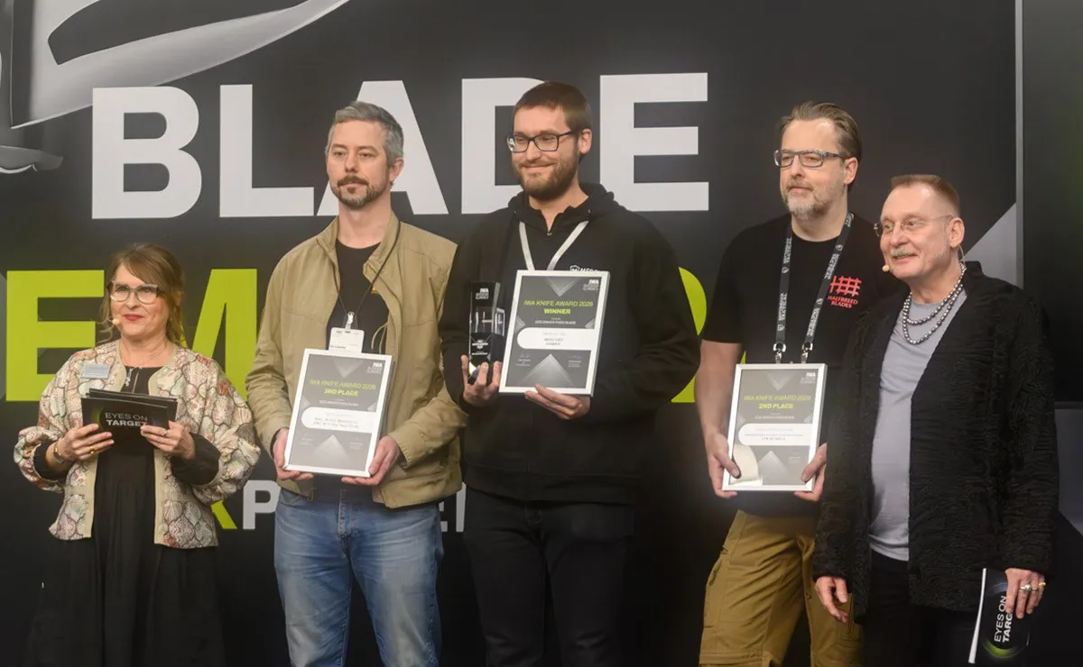 Dobbelt succes ved IWA Knife Awards 2026 - Knyfe